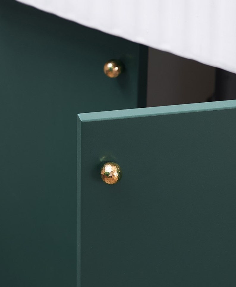 Hammer Grain Spherical Brass Handles Ball Wardrobe - Etsy