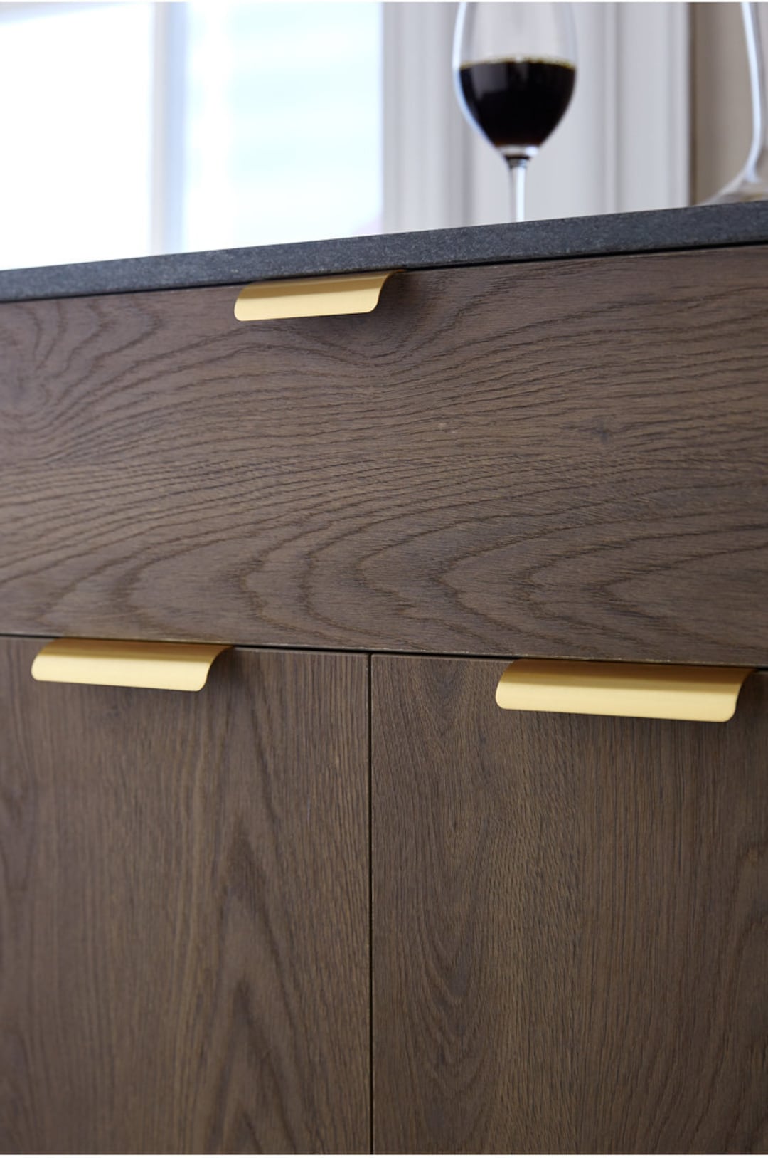 Lip Pull Cabinet Knobs,curved Drawer Pulls,invisible Cupboard Handles ...