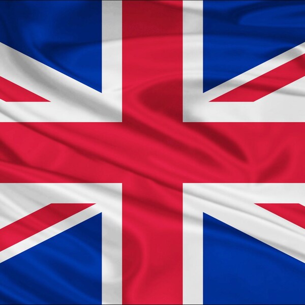 British Flag License Plate - Etsy