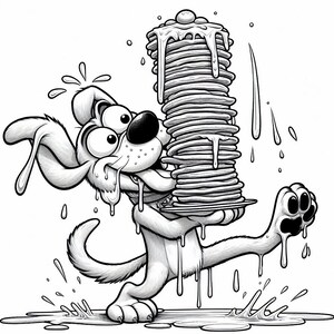 Unleashed Dogs 61-65 Kids Coloring Pages - Etsy