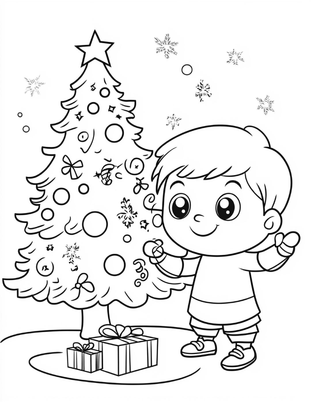 Cute Christmas 26-30 Kids Coloring Pages 5 8x11 - Etsy