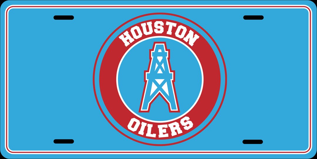 Houston Oilers 1 Custom License Plate - Etsy