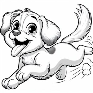 Unleashed Dogs 96-100 Kids Coloring Pages - Etsy