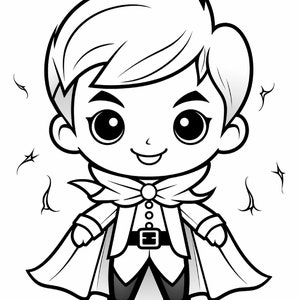 Cute Happy Halloween 26-30 Kids Coloring Pages 8x11 - Etsy Canada