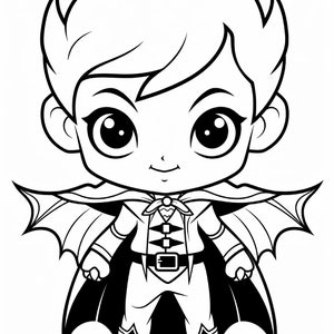 Cute Happy Halloween 46-50 Kids Coloring Pages 8x11 - Etsy