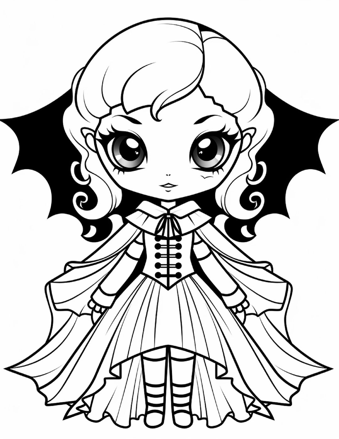 Cute Happy Halloween 46-50 Kids Coloring Pages 8x11 - Etsy