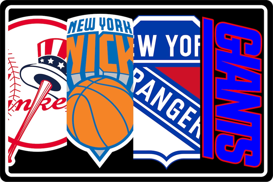 New York Sports Life Custom Dye Sublimated 12 X 18 Wall Art - Etsy