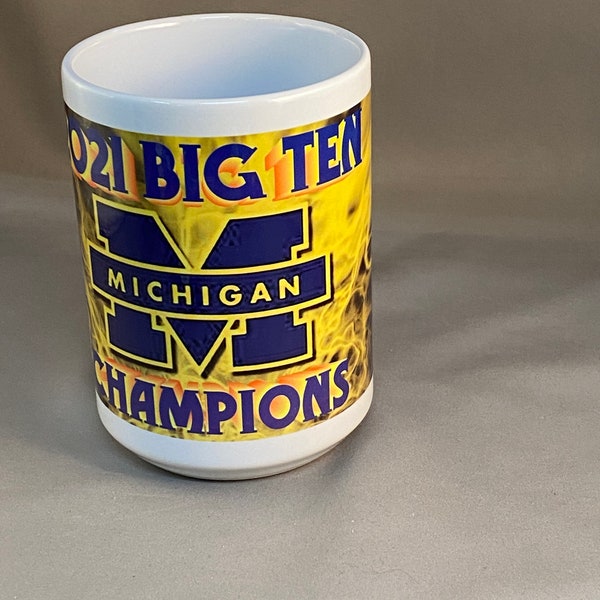 Michigan Wolverines Mug - Etsy