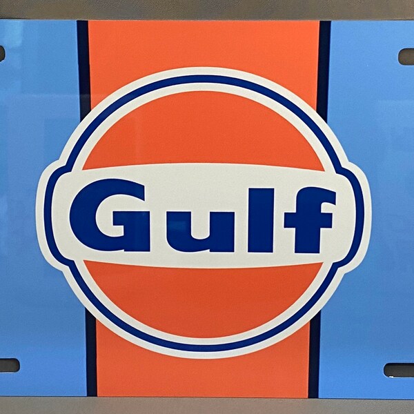Gulf License Plate - Etsy