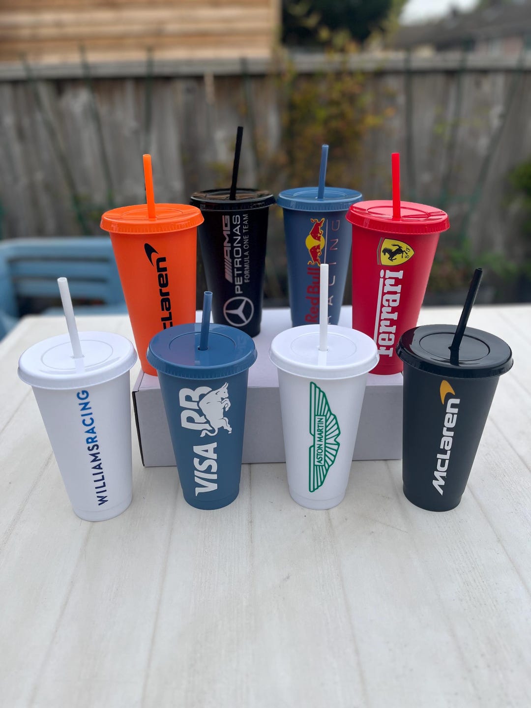 Formula One Team Cold Cups - Etsy