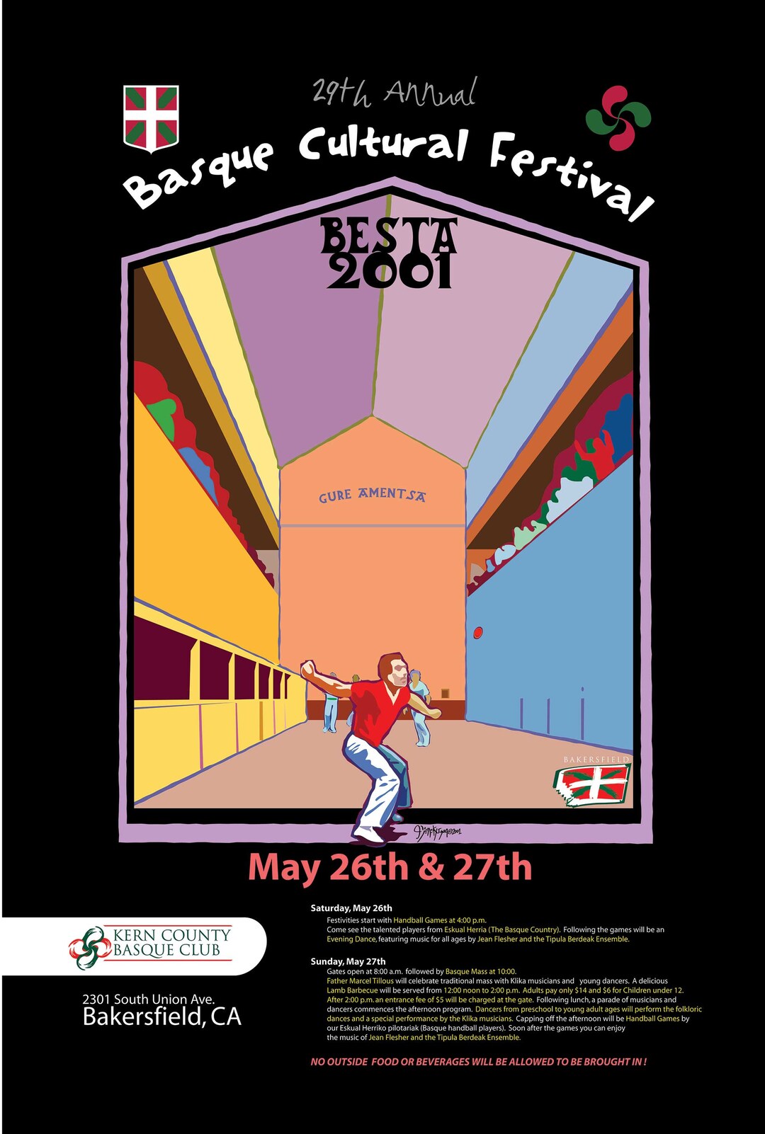 Basque Poster Indoor Handball Court GURE AMENTSA - Etsy