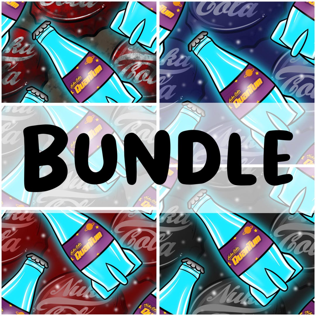 Seamless Fallout Design Bundle Unisex Quantum Pattern for Fabric ...