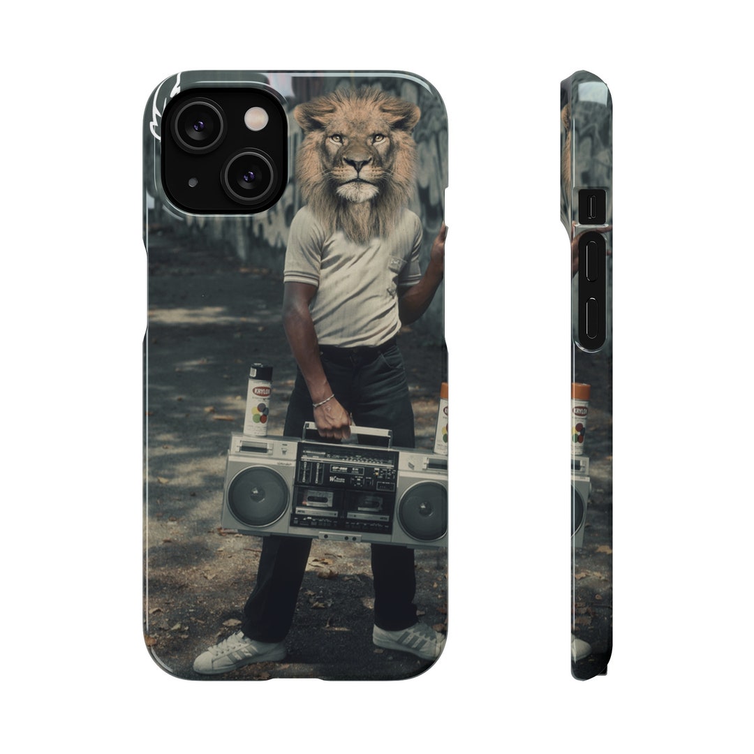 Graffiti Lion Snap Cases - Etsy