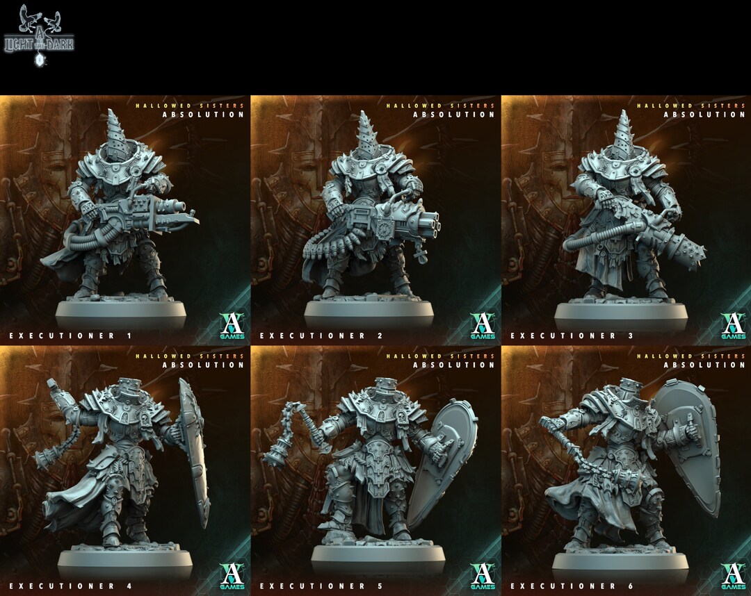 Executioner Hallowed Sisters Absolution for D&D Dungeons and Dragons ...