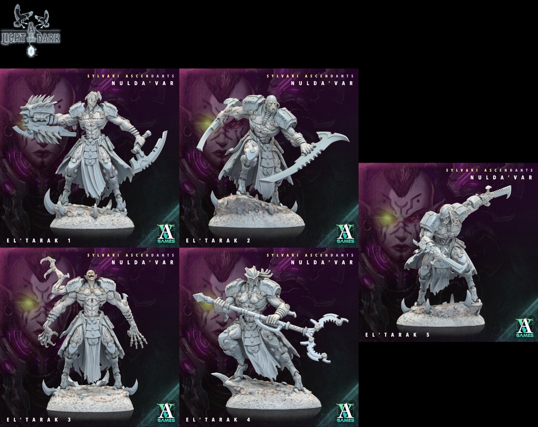 El Tarak Sylvari Ascendants for D&D Dungeons and Dragons, Pathfinder ...