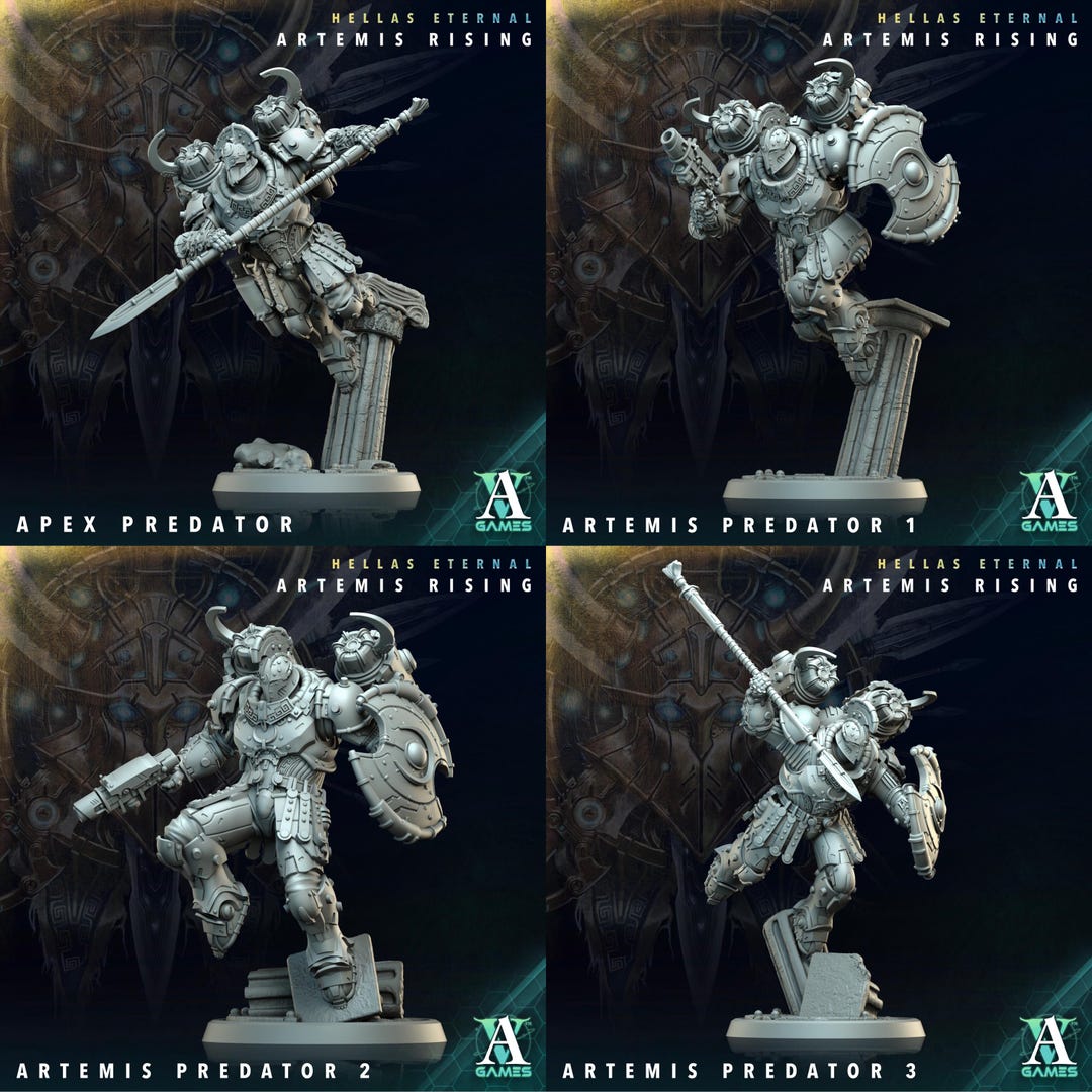 Apex Predator and Artemis Predators Hellas Eternal Artemis Rising for D ...