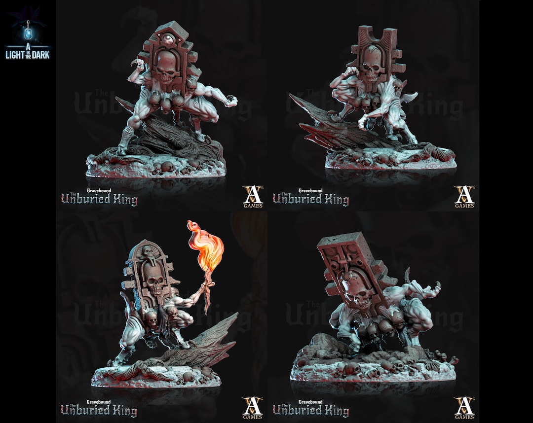 Lapis Erratica Gravebound the Unburied King for D&D Dungeons and ...