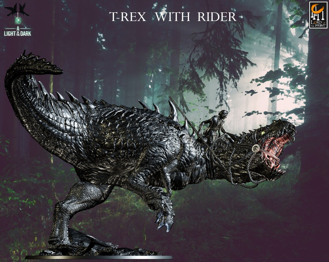 T-Rex für D&D Dungeons and Dragons Pathfinder Warhammer und - Etsy.de