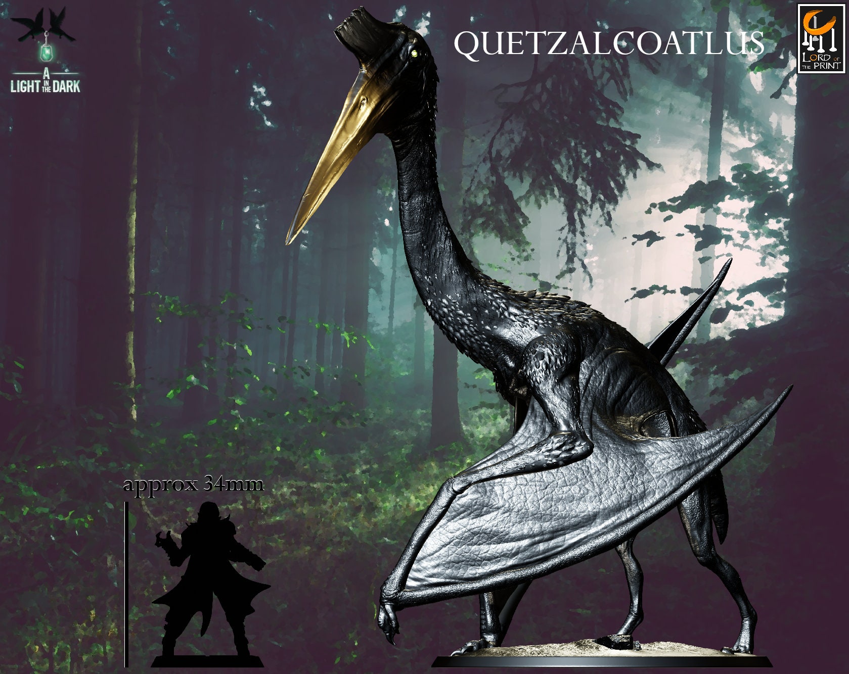Quetzalcoatlus für D&D Dungeons and Dragons Pathfinder | Etsy