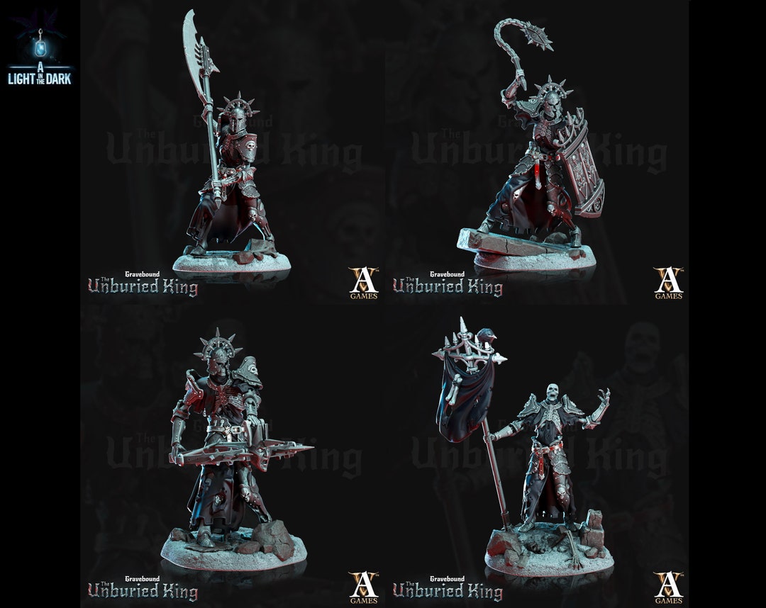 Ossefacti Gravebound the Unburied King for D&D Dungeons and Dragons ...