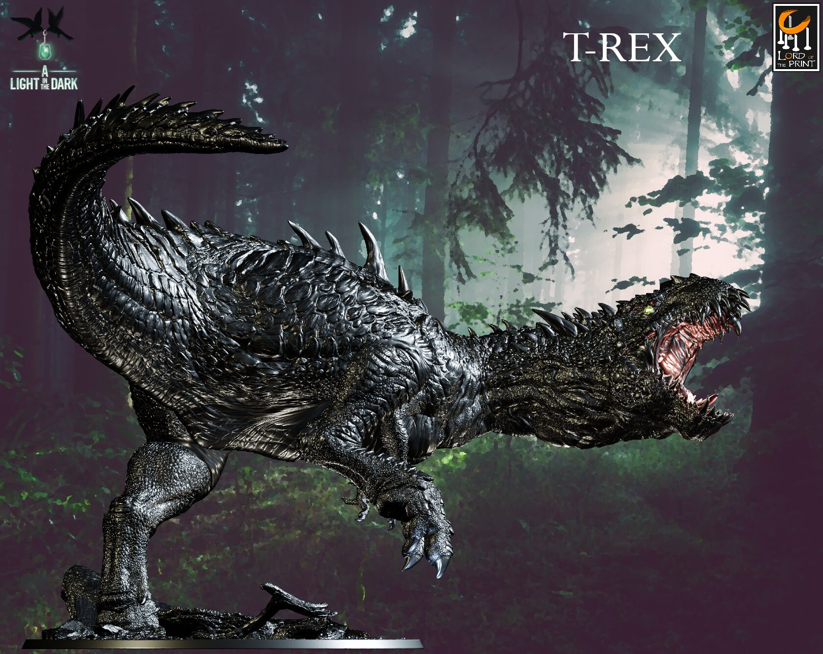 T-Rex für D&D Dungeons and Dragons Pathfinder Warhammer und - Etsy.de