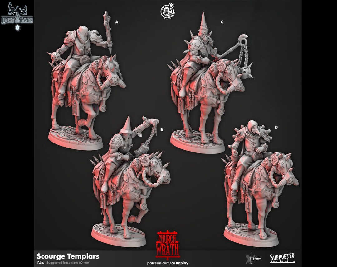 Scourge Templars Church of Wrath for D&D Dungeons and Dragons ...