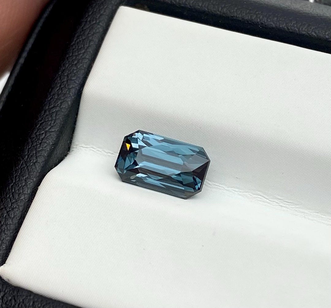 Natural Blue Spinel 2.14 Ct., Loose Gemstone , Octagon Cut, Origin ...