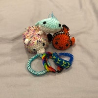 Loomigurumi Mini Axolotls - Etsy