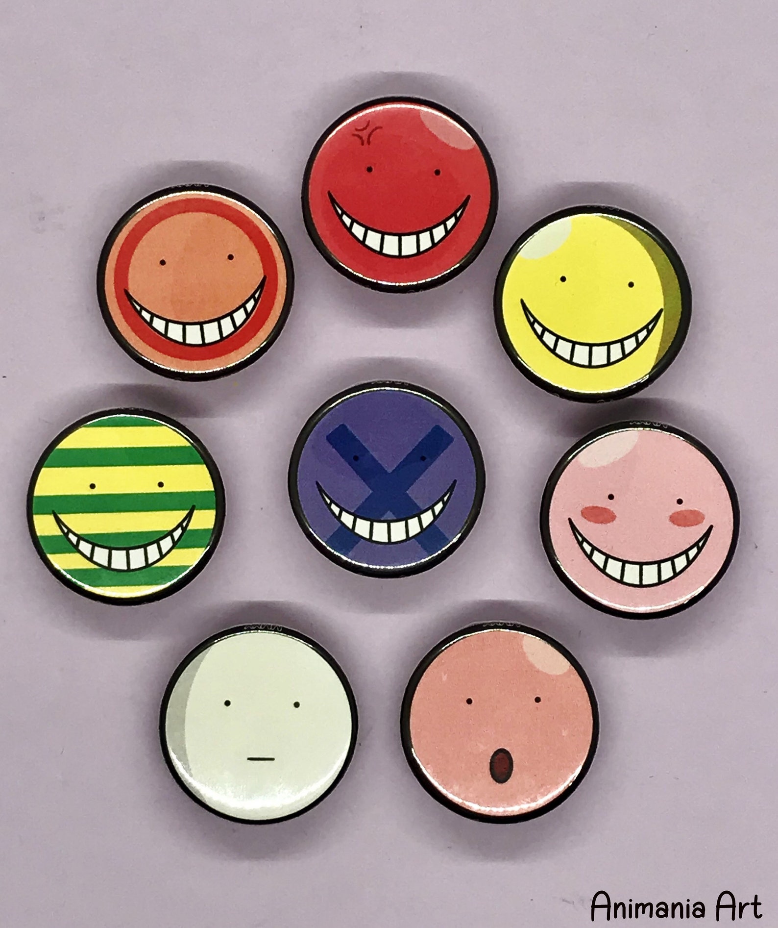 Korosensei Assassination Classroom Pinback Button Pins - Etsy