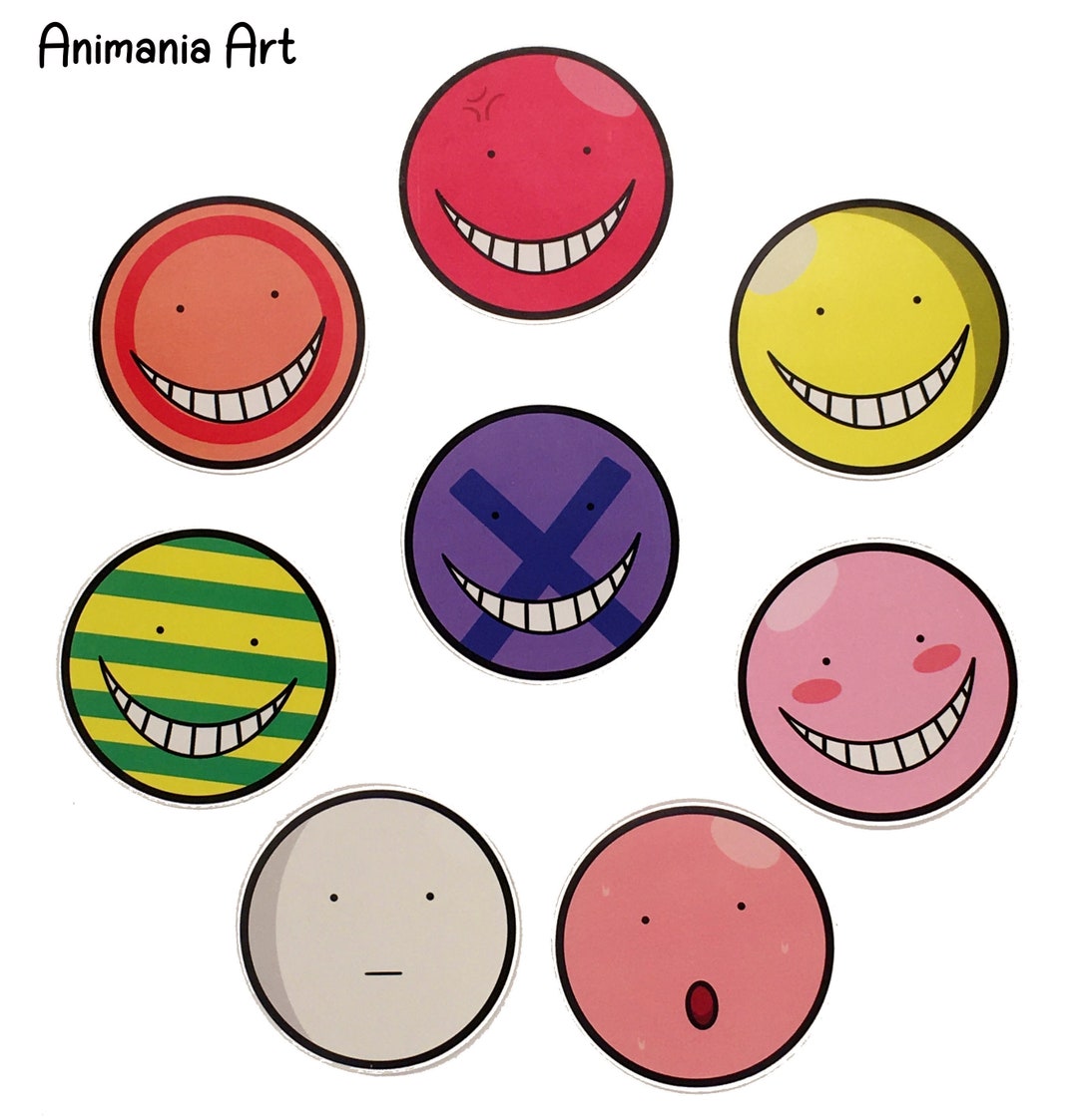 Korosensei Assassination Classroom Stickers - Etsy