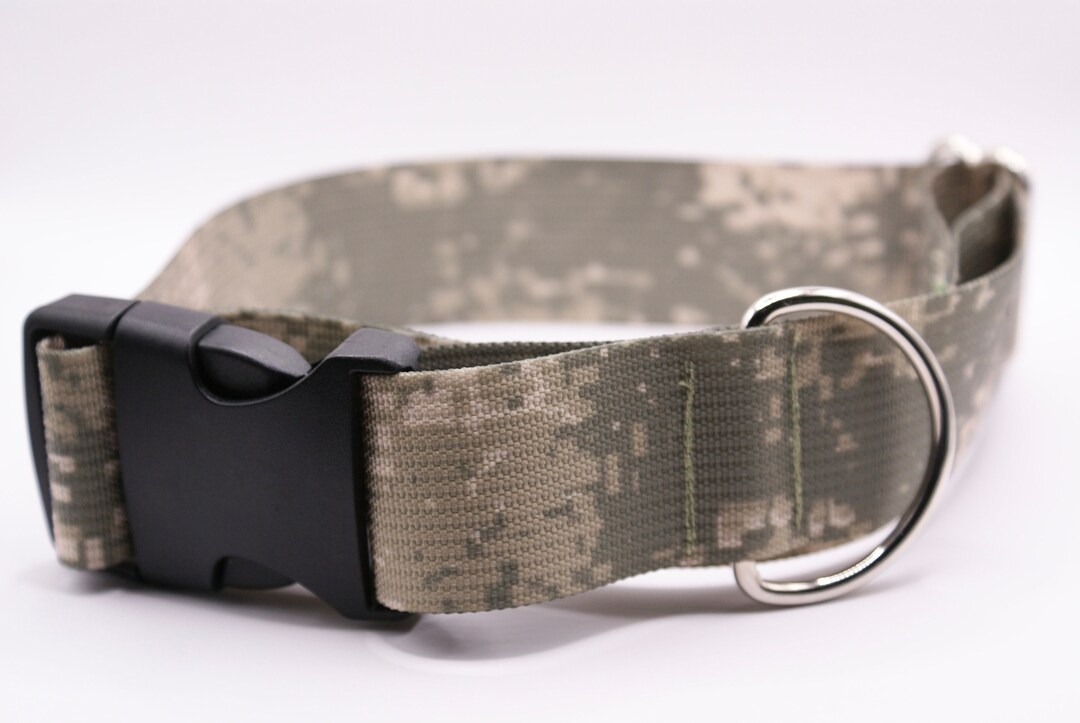Green Camouflage Collar - Etsy