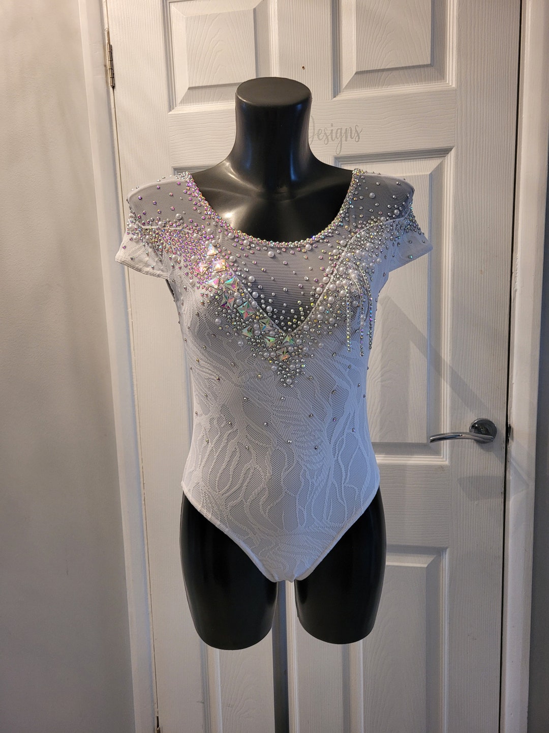 Dance Leotard Rhinestone Dance Leotard - Etsy