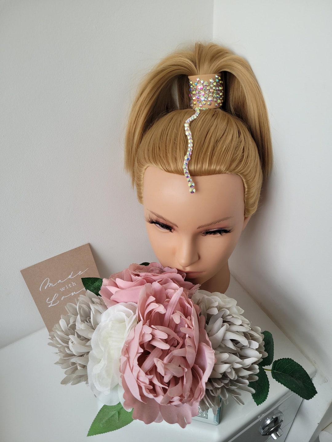 Hair Parting Strip, Hair Parting Decoration, Ballroom/latin Hairpiece ...