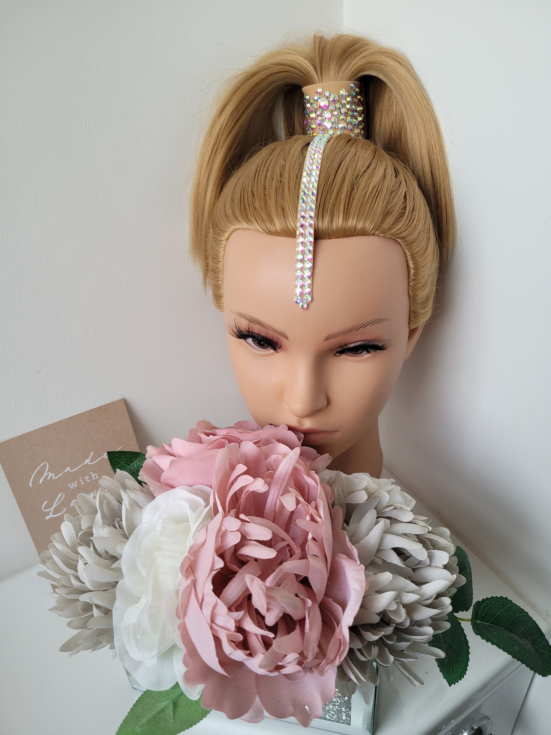 Hair Parting Strip Hair Parting Decoration Ballroom/latin - Etsy UK