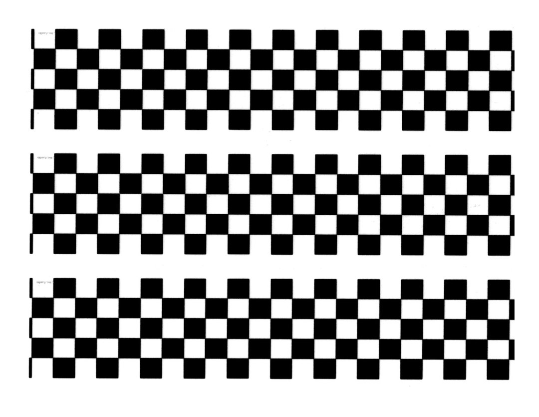 Checks Edible Cake Border - Etsy