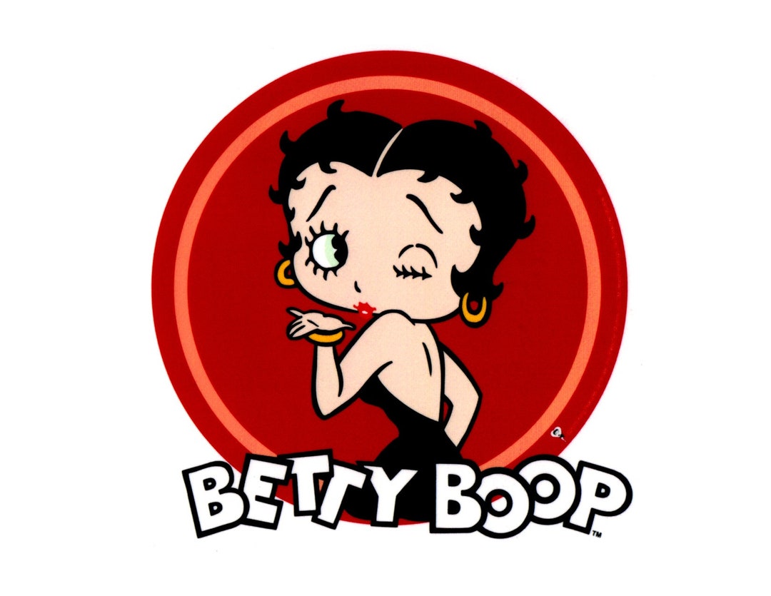 Betty Boop With Red Edible Icing Sheets Assorted Image Cake Toppers ...