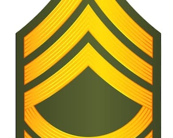 Army Master Sergeant - Etsy