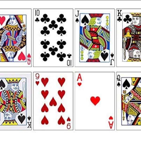 Deck of Cards Cake Topper - Etsy