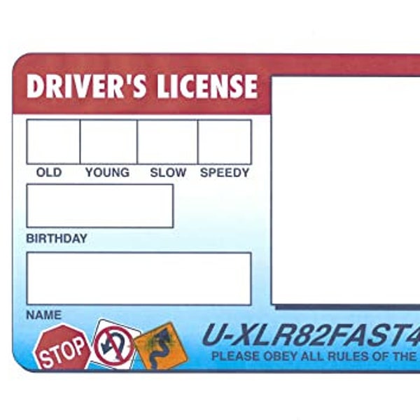 Drivers License Cake - Etsy