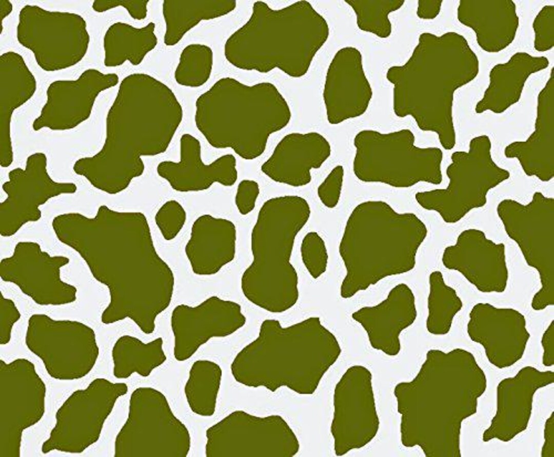 8 Round Cake Olive Cow Print Edible Cake or Cupcake Topper D9734 - Etsy