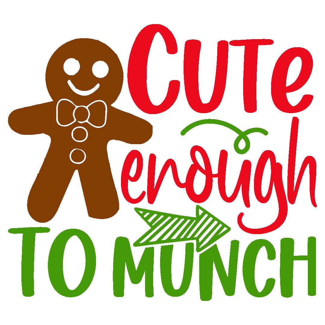 Gingerbread Man Cute Enough to Munch Edible Cake Topper - Etsy