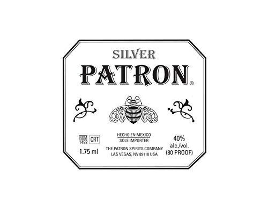 Patron Silver Tequila Edible Cake Topper 8 Round - Etsy