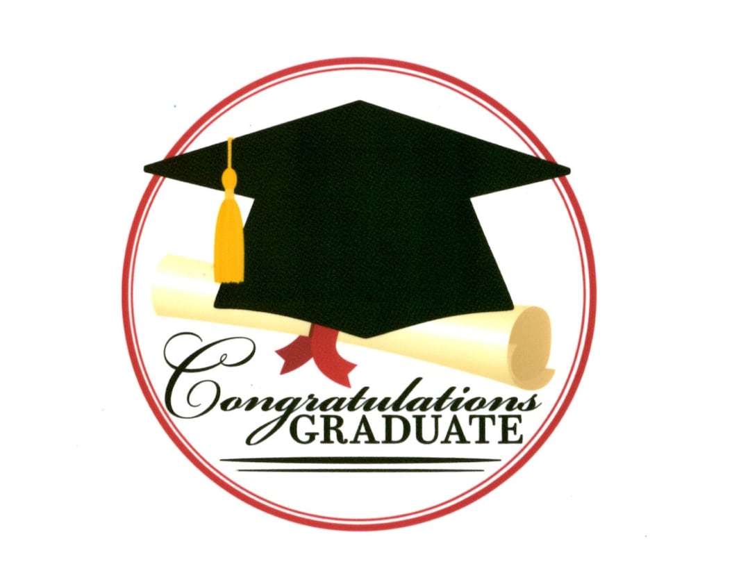 Congratulations Graduate Graduation Cap Edible Icing Sheets Assorted ...