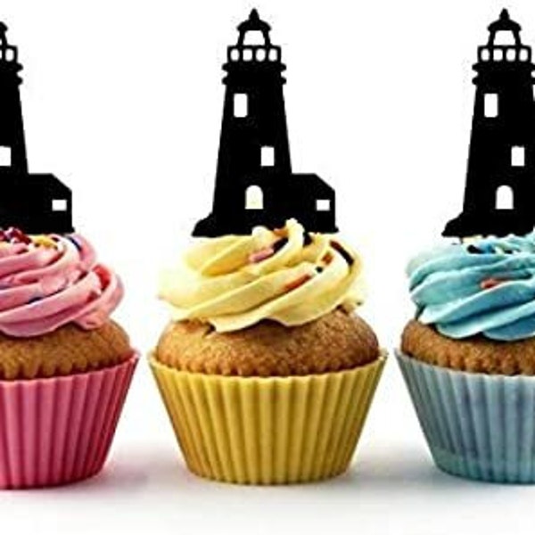 Lighthouse Cake Topper - Etsy