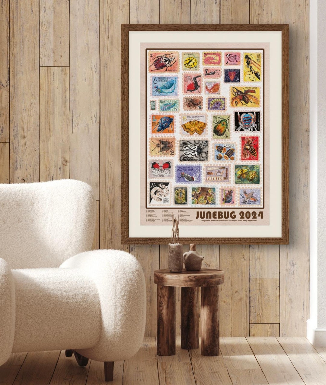 A2 Junebug 2024 Poster Quirky Maximalist Print - Etsy