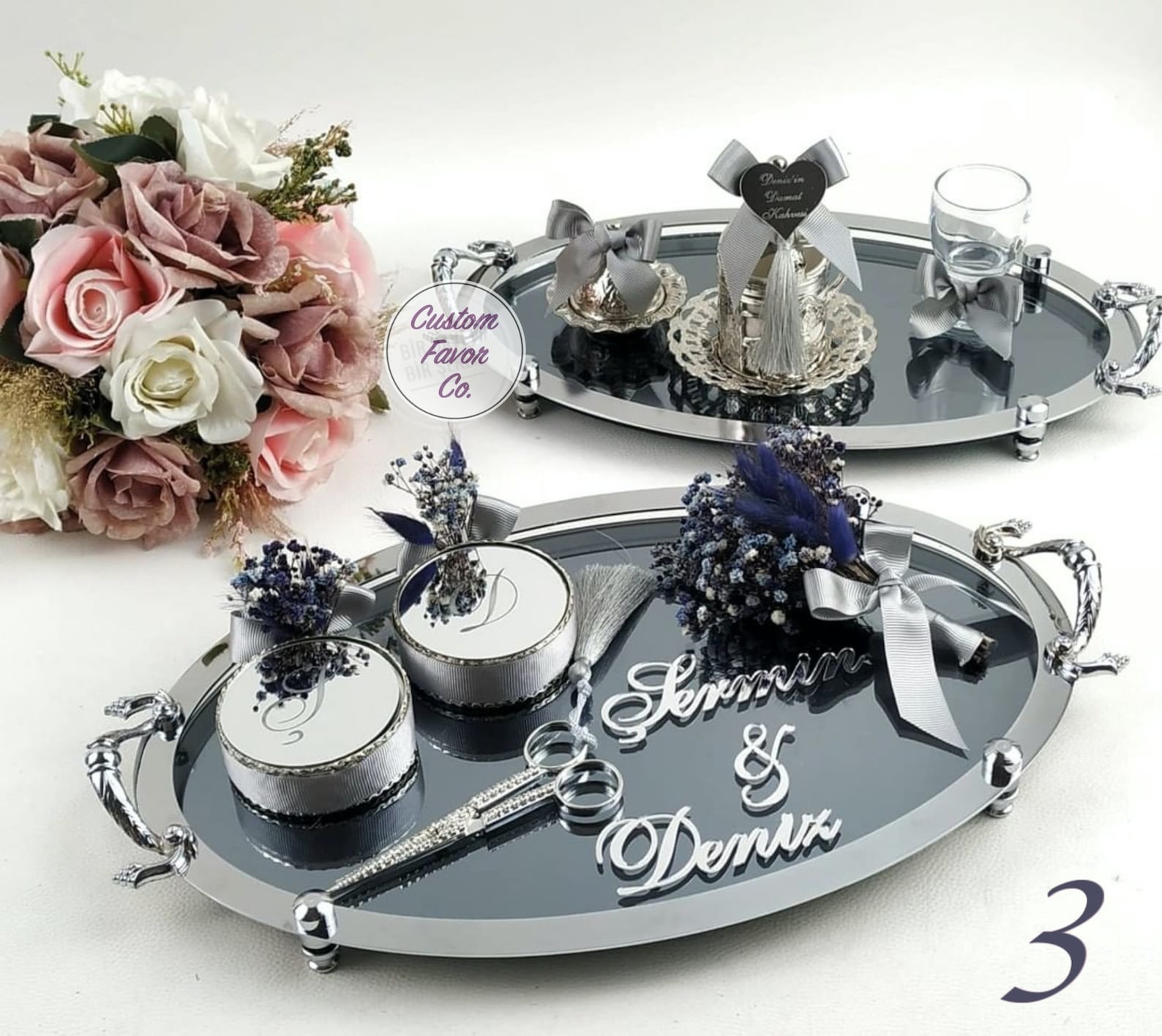 Personalized Nikkah Ring Plate Nikkah Ring Tray Nikkah Ring | Etsy