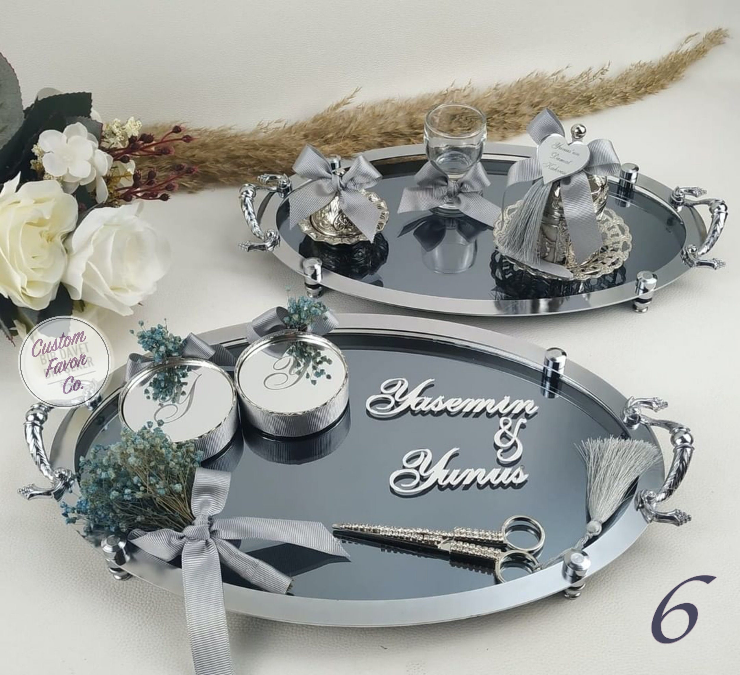 Personalized Nikkah Ring Plate Nikkah Ring Tray Nikkah Ring - Etsy