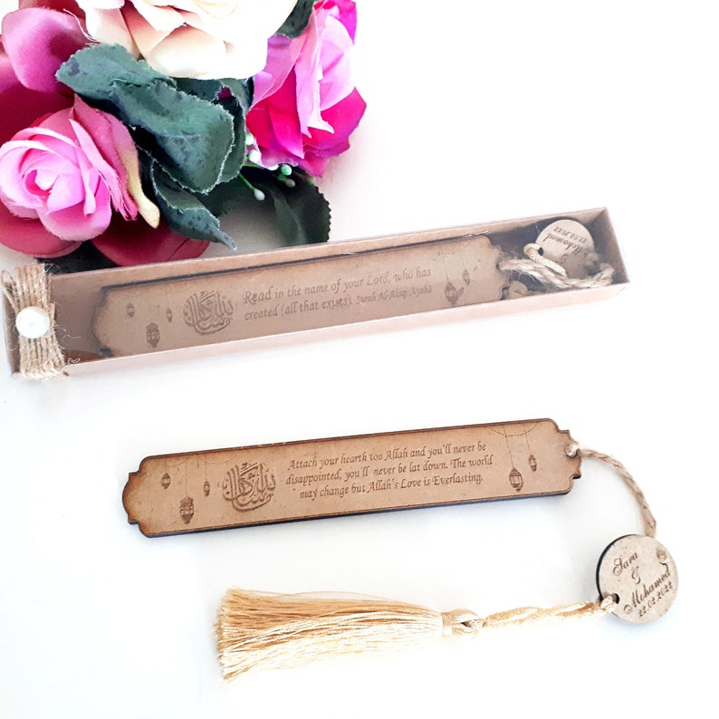Buy Personalized Quran Bookmark: Islamic Gift, Ramadan Favor (12 X 4 In ...