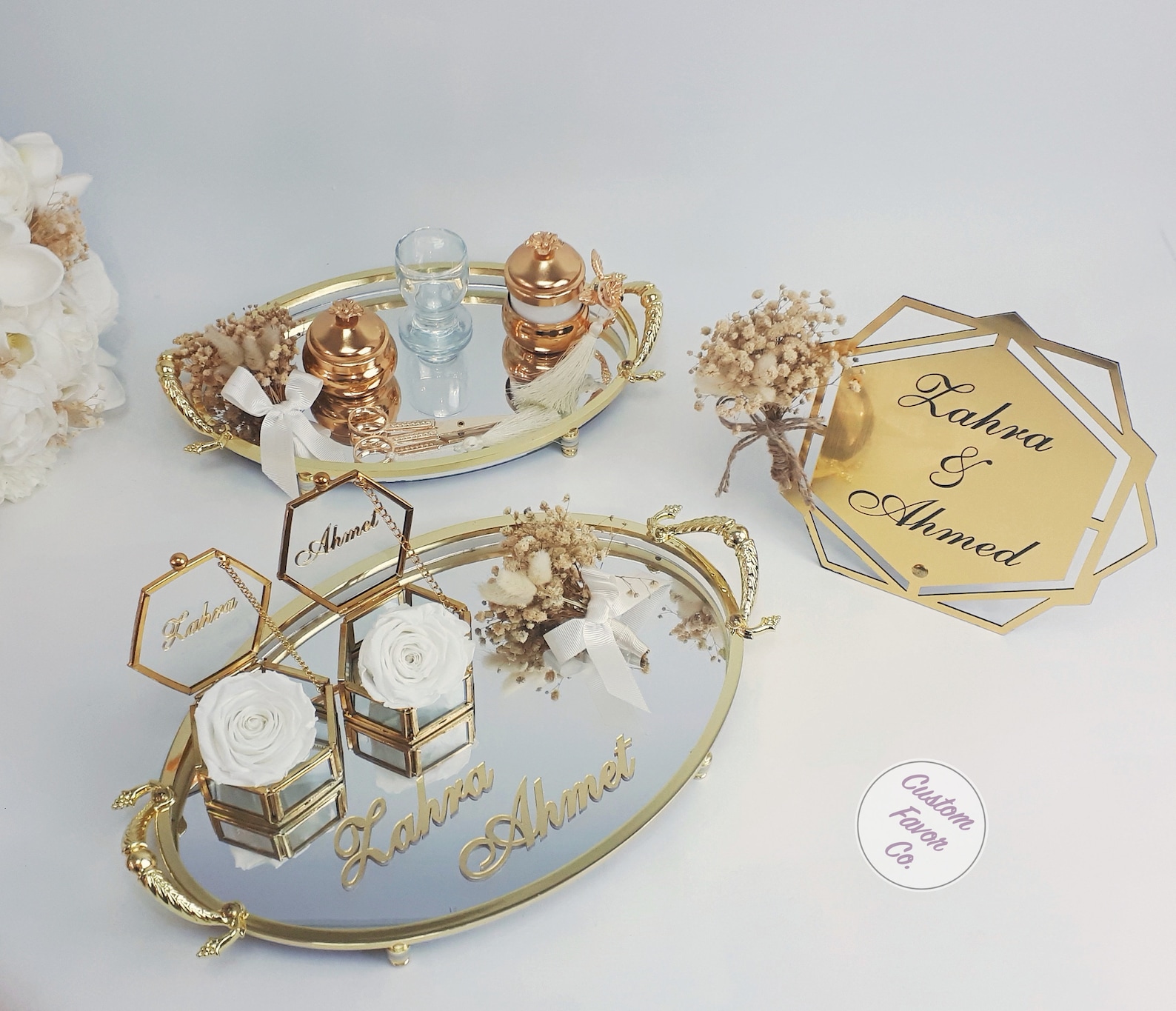 Personalized Nikkah Ring Plate Nikkah Ring Tray Nikkah Ring - Etsy Canada