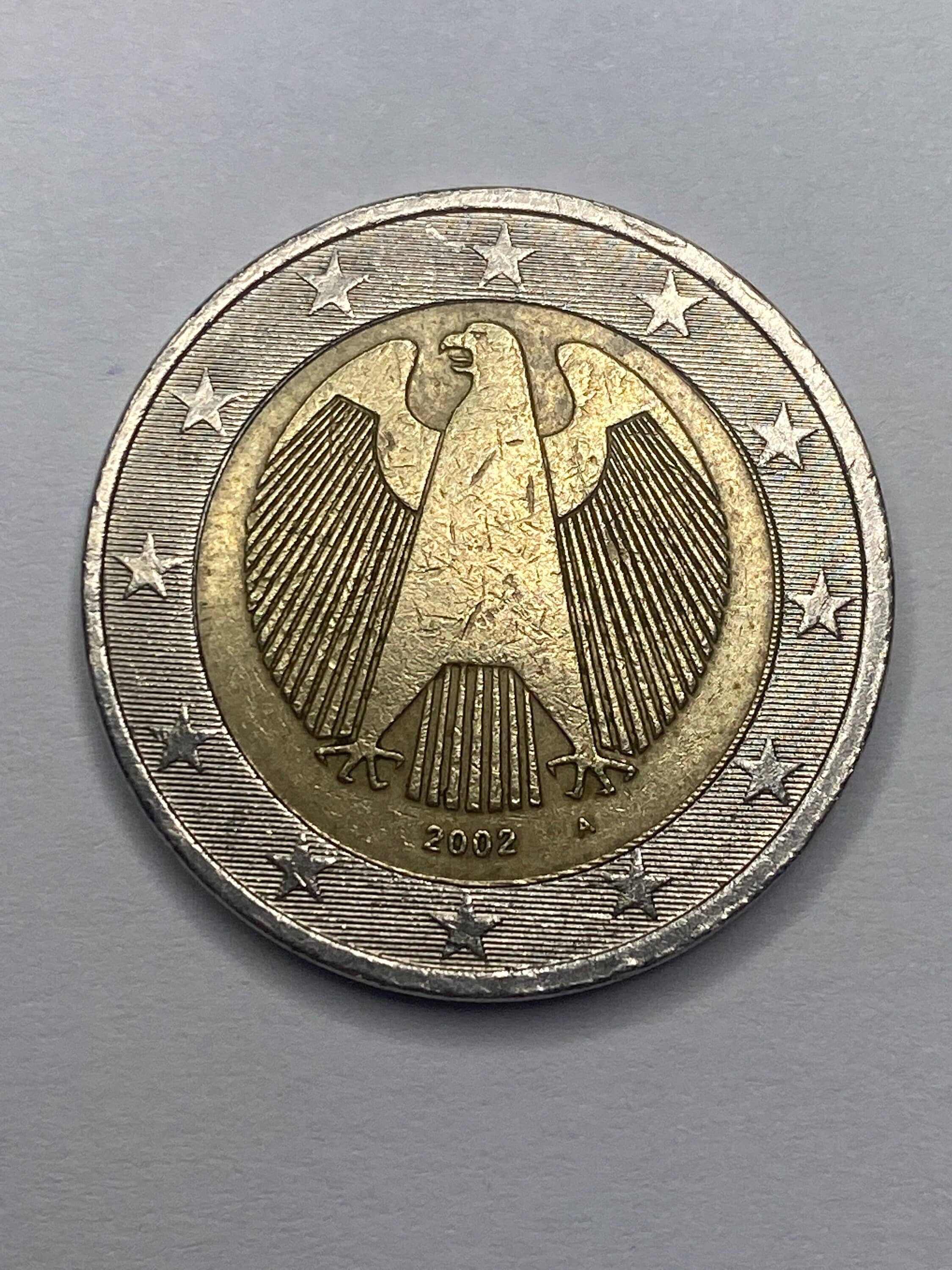 2 Euro 2002 A Germany Adler - Etsy